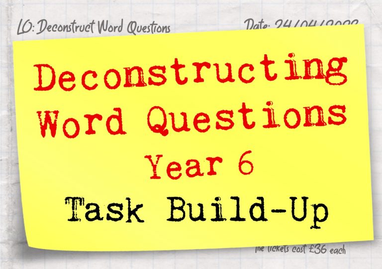 DWQ Y6 Build - I See Maths