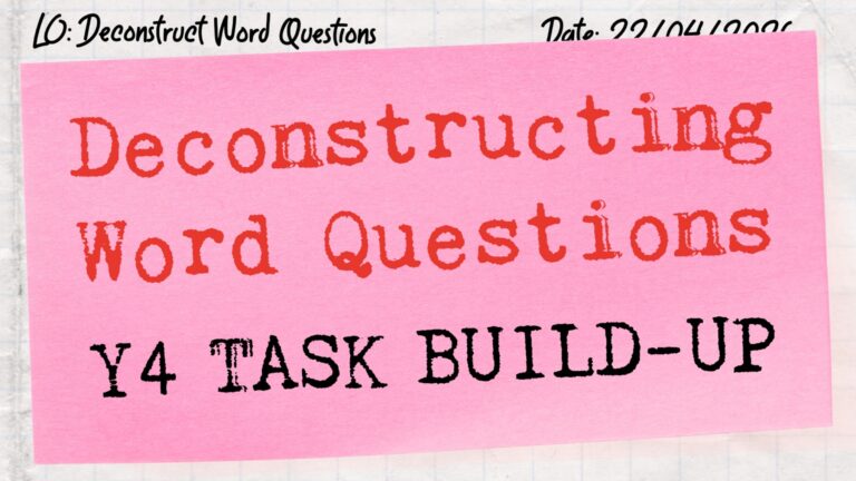 DWQ Y4 Build - I See Maths