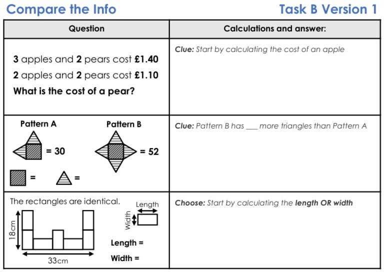 Deconstructing Word Questions - Y6
